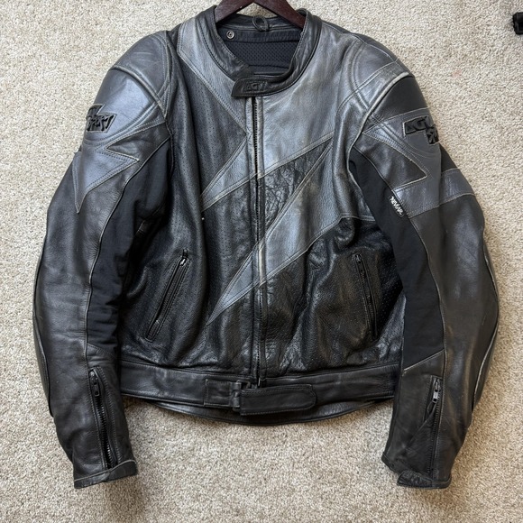 AGV Sport | Jackets & Coats | Agv Sport Jacket Men 48 Black Leather ...